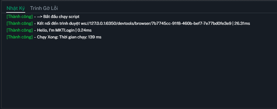 Node Lấy Log | MKT Login Docs